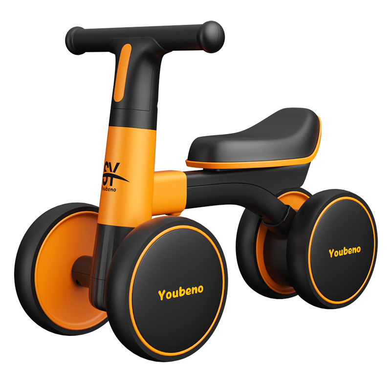 SMART BALANCE BIKE WITH LIGHT AND SOUND -ORANGE - Souq Al Toys